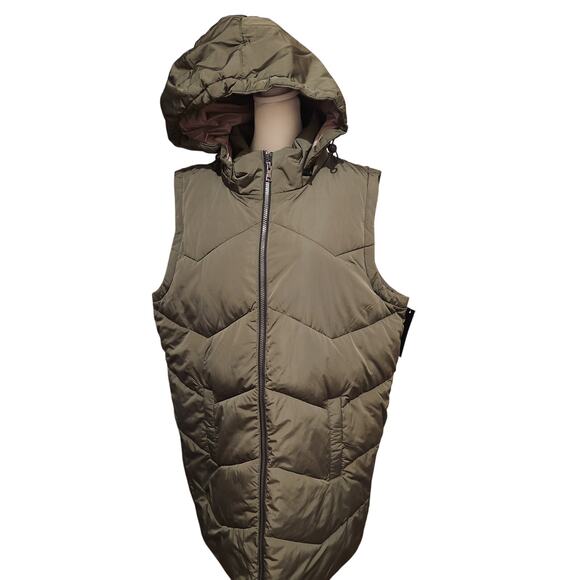 Nuage | Jackets & Coats | Nuage Regular Chevron Quilted Puffer Vest W ...